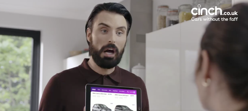 Rylan Clark-Neal fronts Cinch campaign